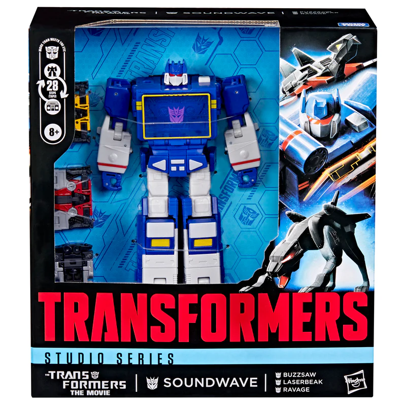 Transformers Studio Series 86 Movie Leader Soundwave – Kapow Toys