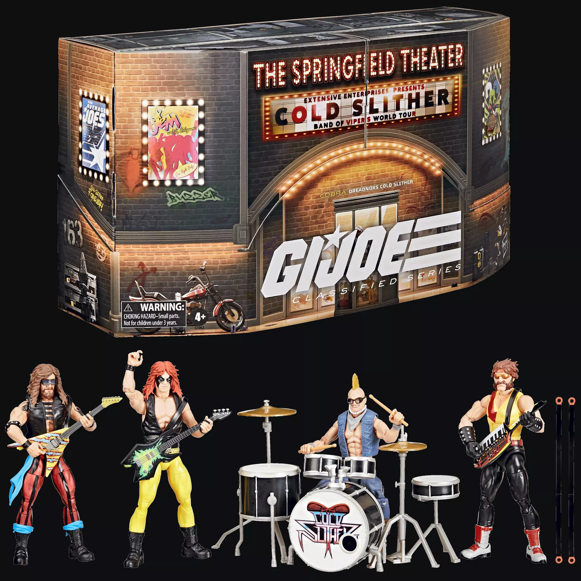 GI JOE Classified Cold Slither Band of Vipers – Kapow Toys
