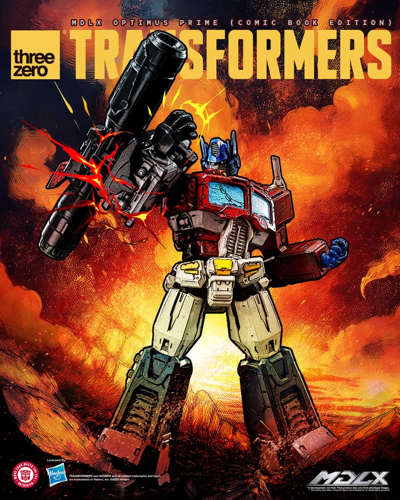 Threezero Transformers MDLX Optimus Prime ( Skybound Comics Edition ...