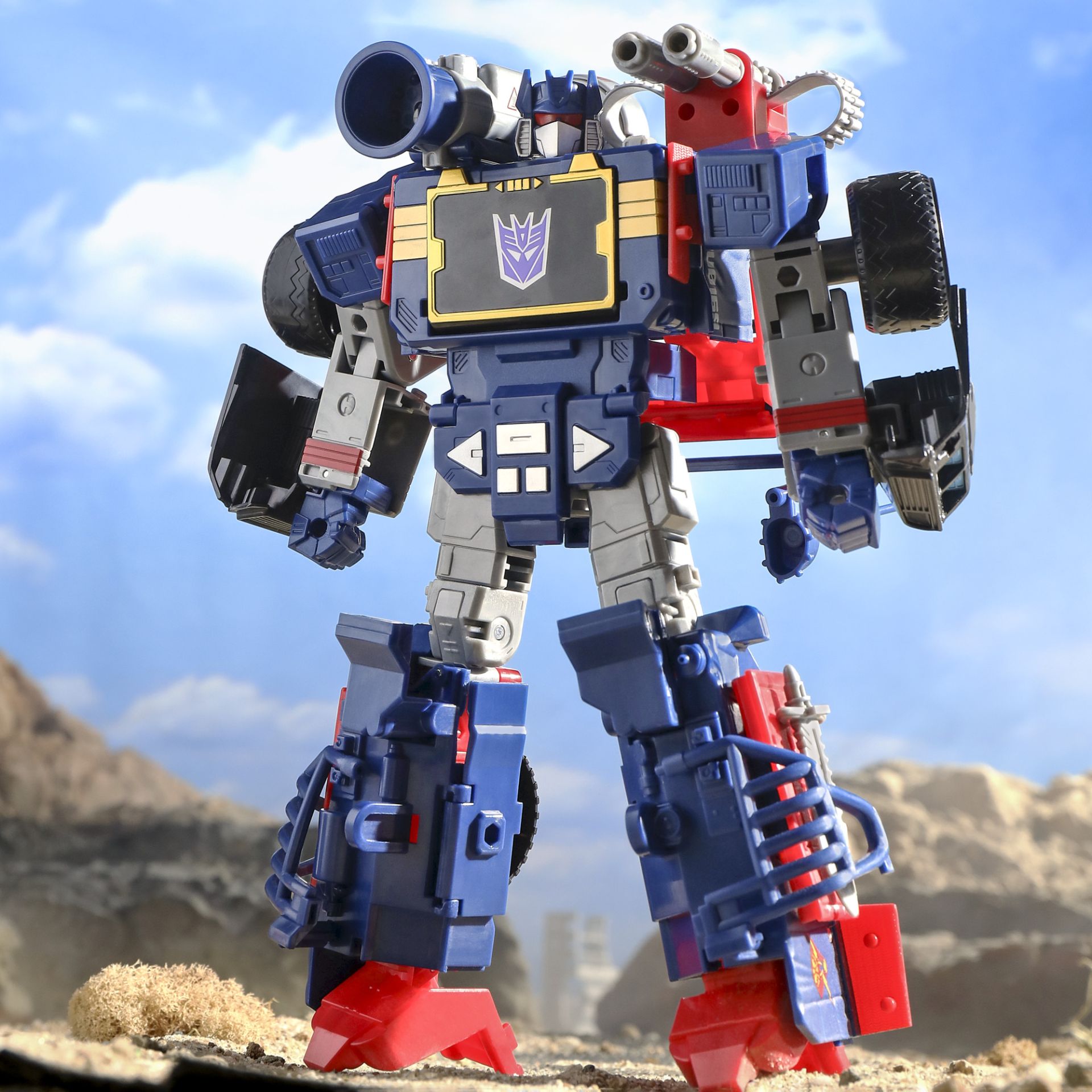 Transformers X GI JOE Crossover Soundwave Thunder Machine – Kapow Toys