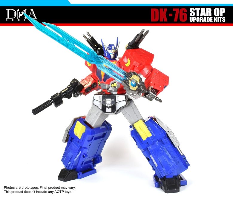 DNA Design DK-76 Star Op Upgrade Kit – Kapow Toys