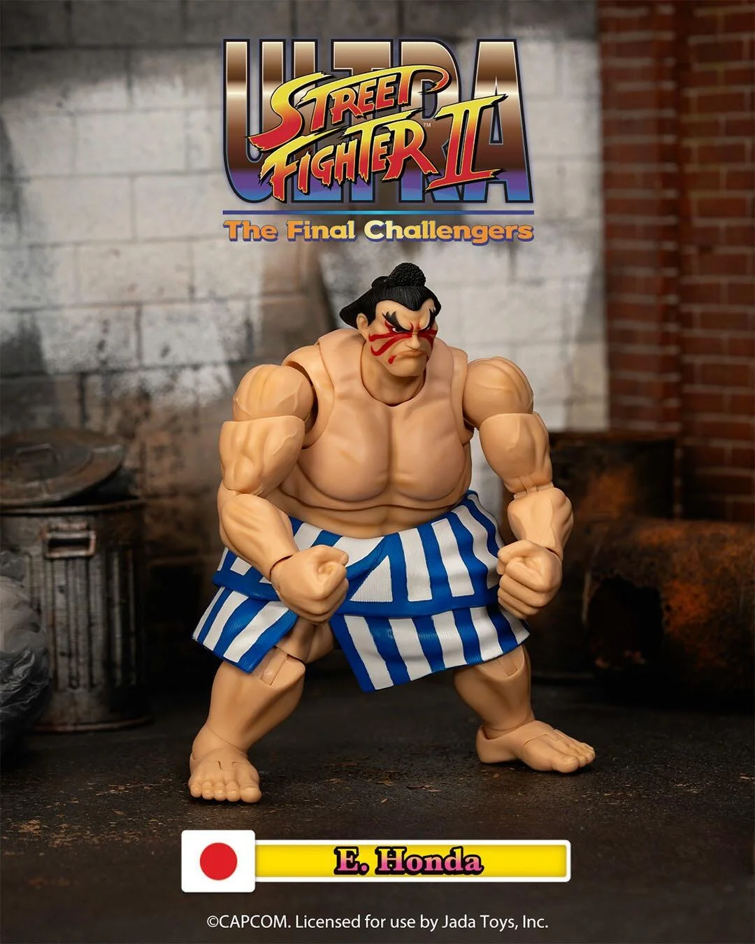 JADA Toys Ultra Street Fighter II E. Honda Action Figure – Kapow Toys