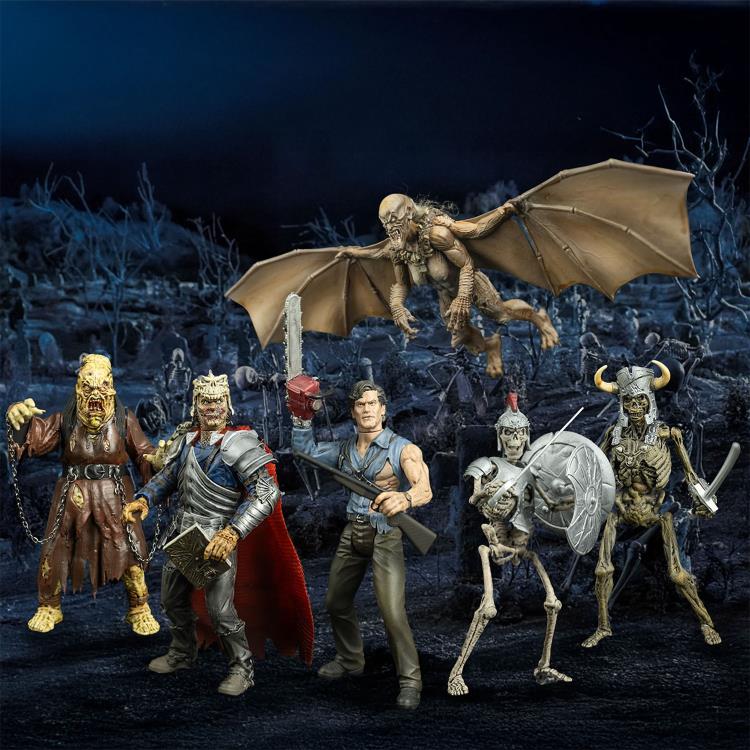 Trick or Treat Studios Evil Dead Army of Darkness Set of 5 Action ...