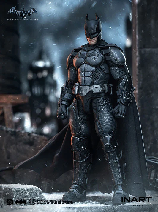 INART Batman Arkham Origins 1/12 Battle Damaged Action Figure – Kapow Toys