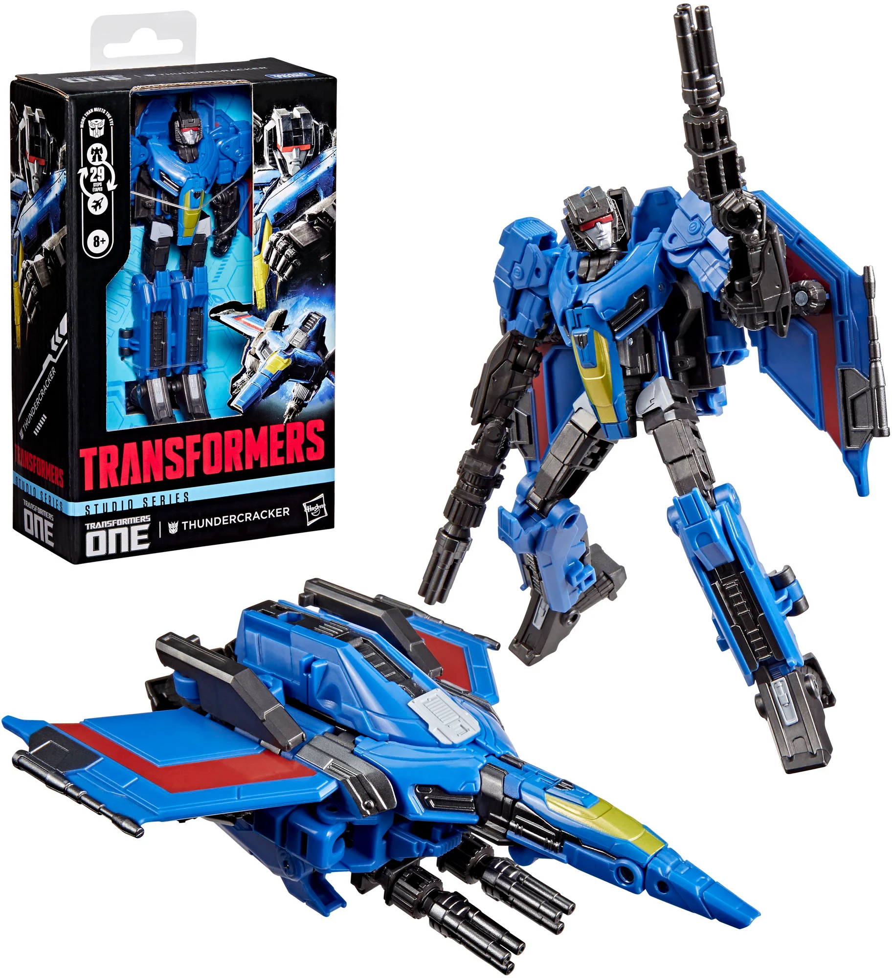 Transformers One Studio Series Deluxe Class Thundercracker Action ...