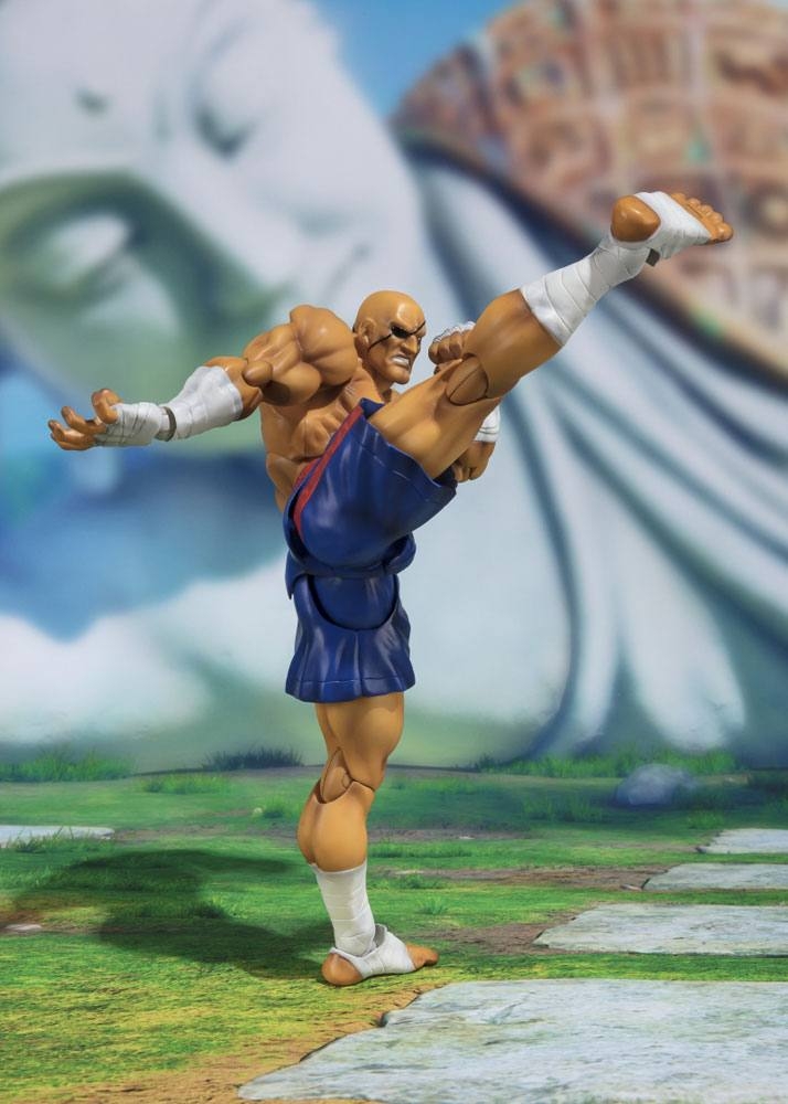 Street Fighter S.H Figuarts Sagat Action Figure – Kapow Toys
