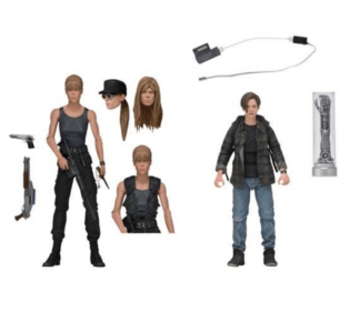 NECA Terminator 2 Sarah Connor and John Connor Action Figure 2 Pack ...