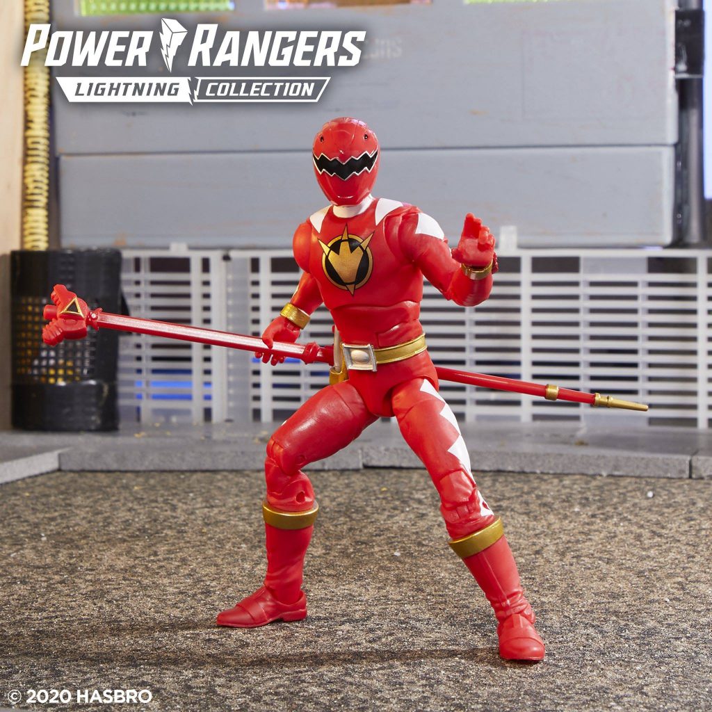 Power Rangers Lightning Collection Dino Thunder Red Ranger Action ...