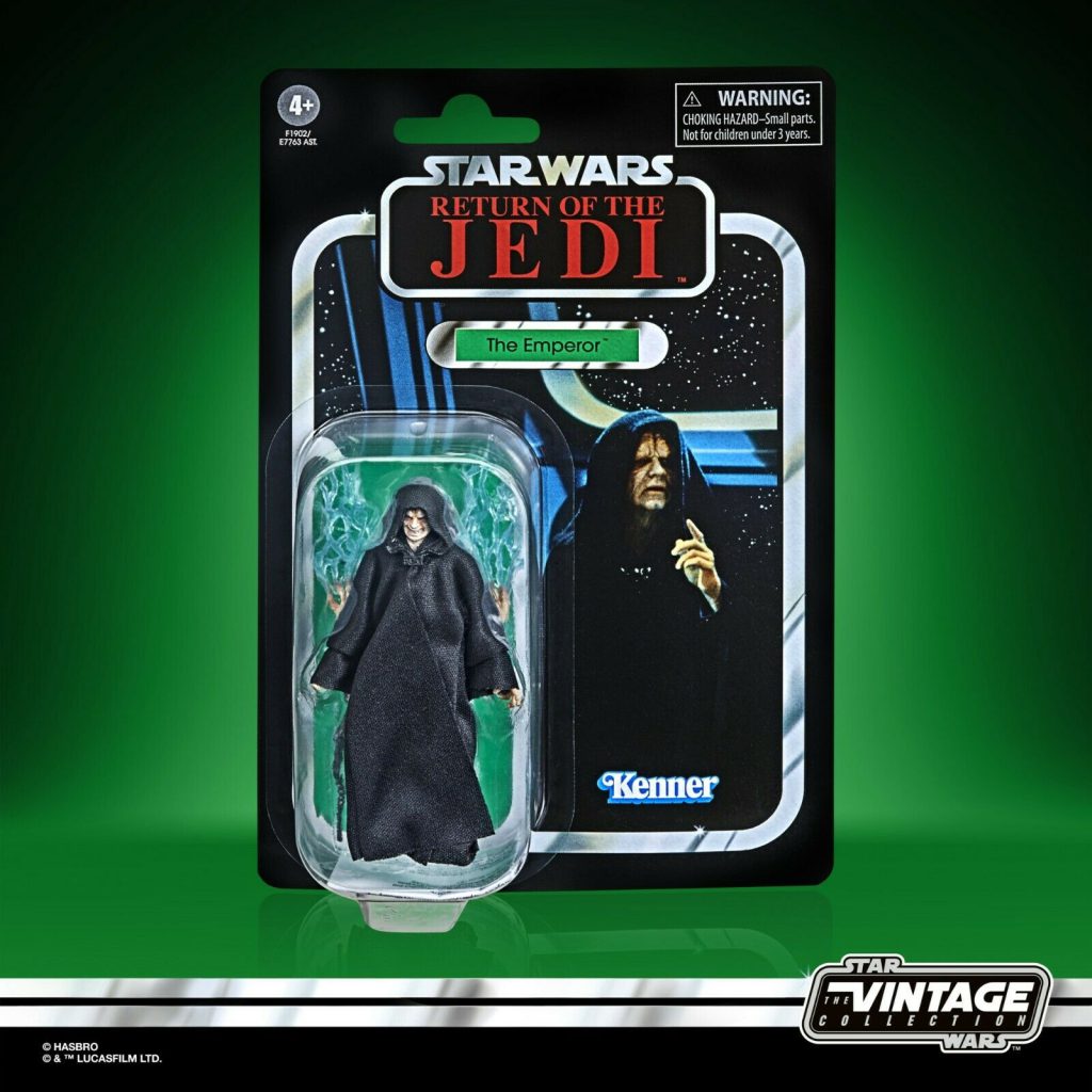 Star Wars The Vintage Collection Emperor Palpatine Action Figure ...