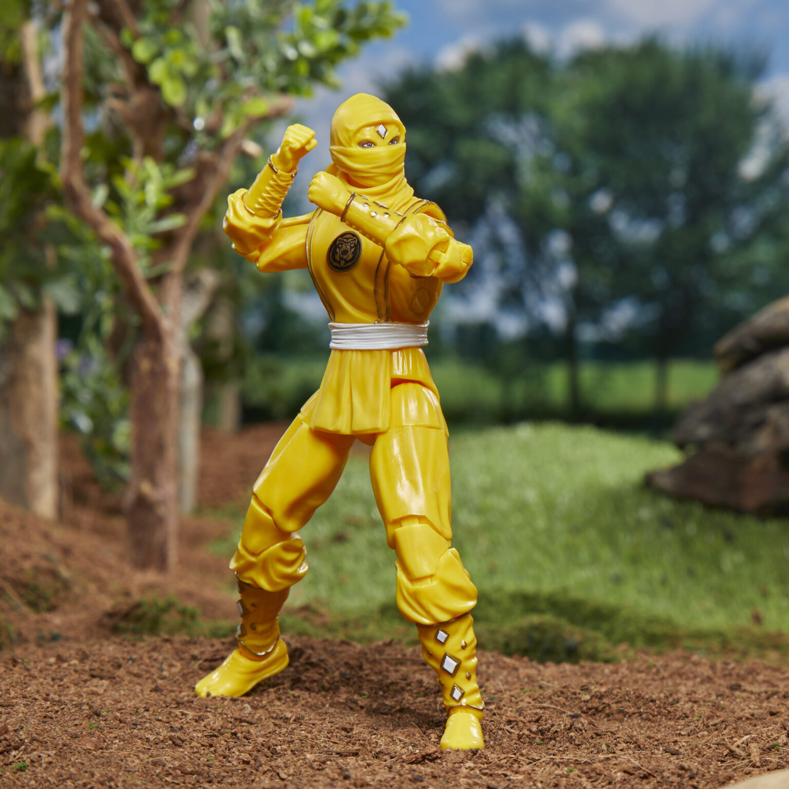 Power Rangers Lightning Collection Mighty Morphin Ninja Yellow Ranger ...
