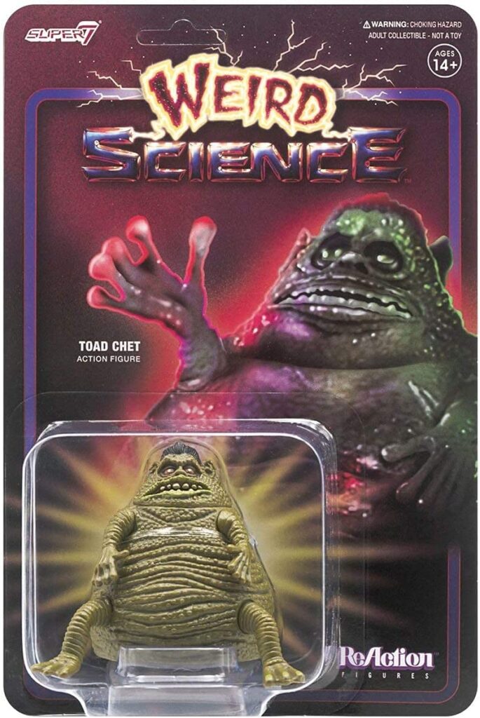 Weird Science Super7 ReAction Action Figure Toad Chet – Kapow Toys