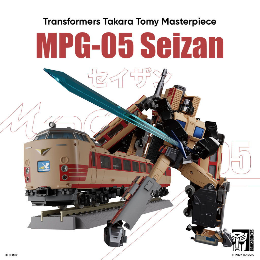 Transformers Masterpiece MPG-05 Trainbot Seizan ( Raiden ) – Kapow Toys