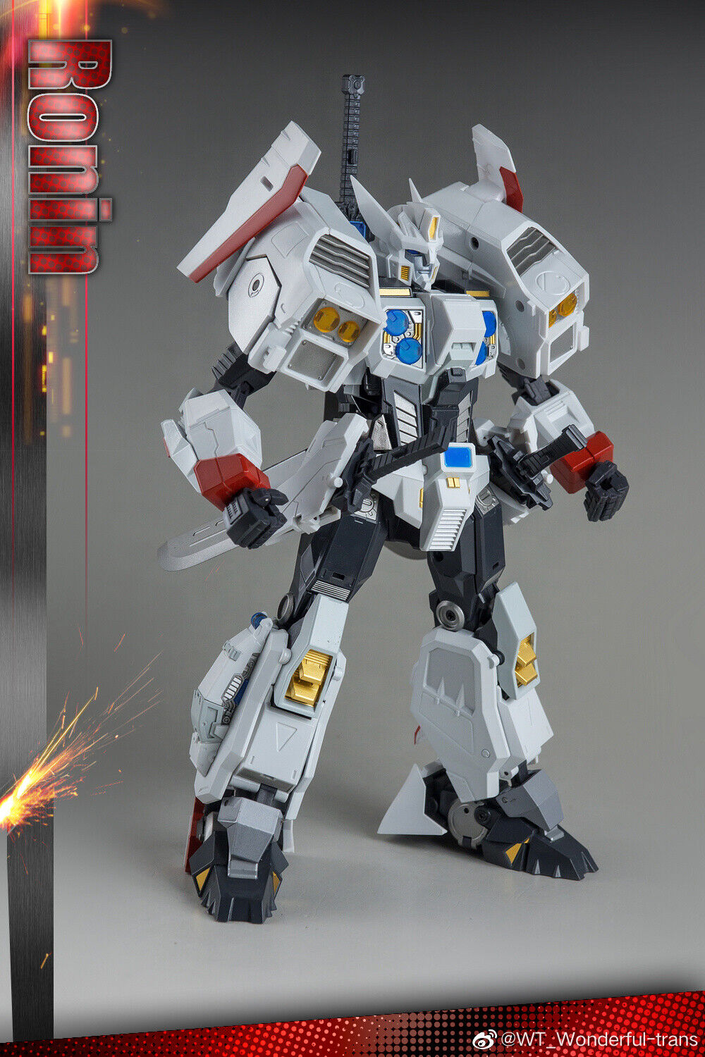 Wonderful-Trans WT01 White Ronin – Kapow Toys