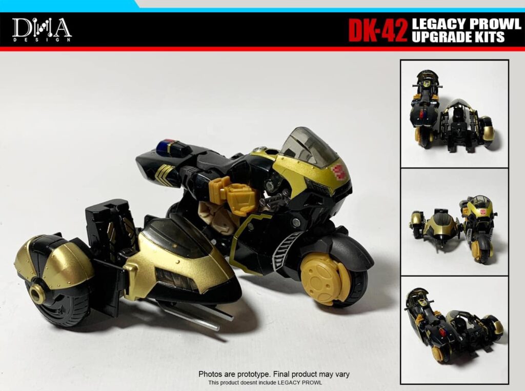 DNA Design DK-42 Legacy Prowl Upgrade Kit – Kapow Toys