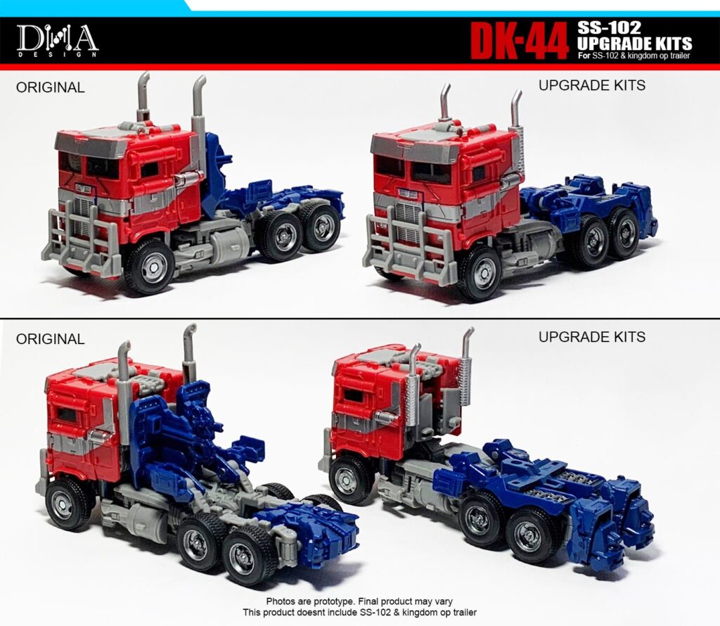 DNA Design DK-44 Optimus Prime Upgrade Kit – Kapow Toys