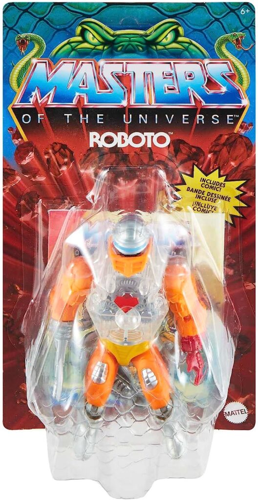 Masters of the Universe Origins Rise of the Snake Men Roboto – Kapow Toys