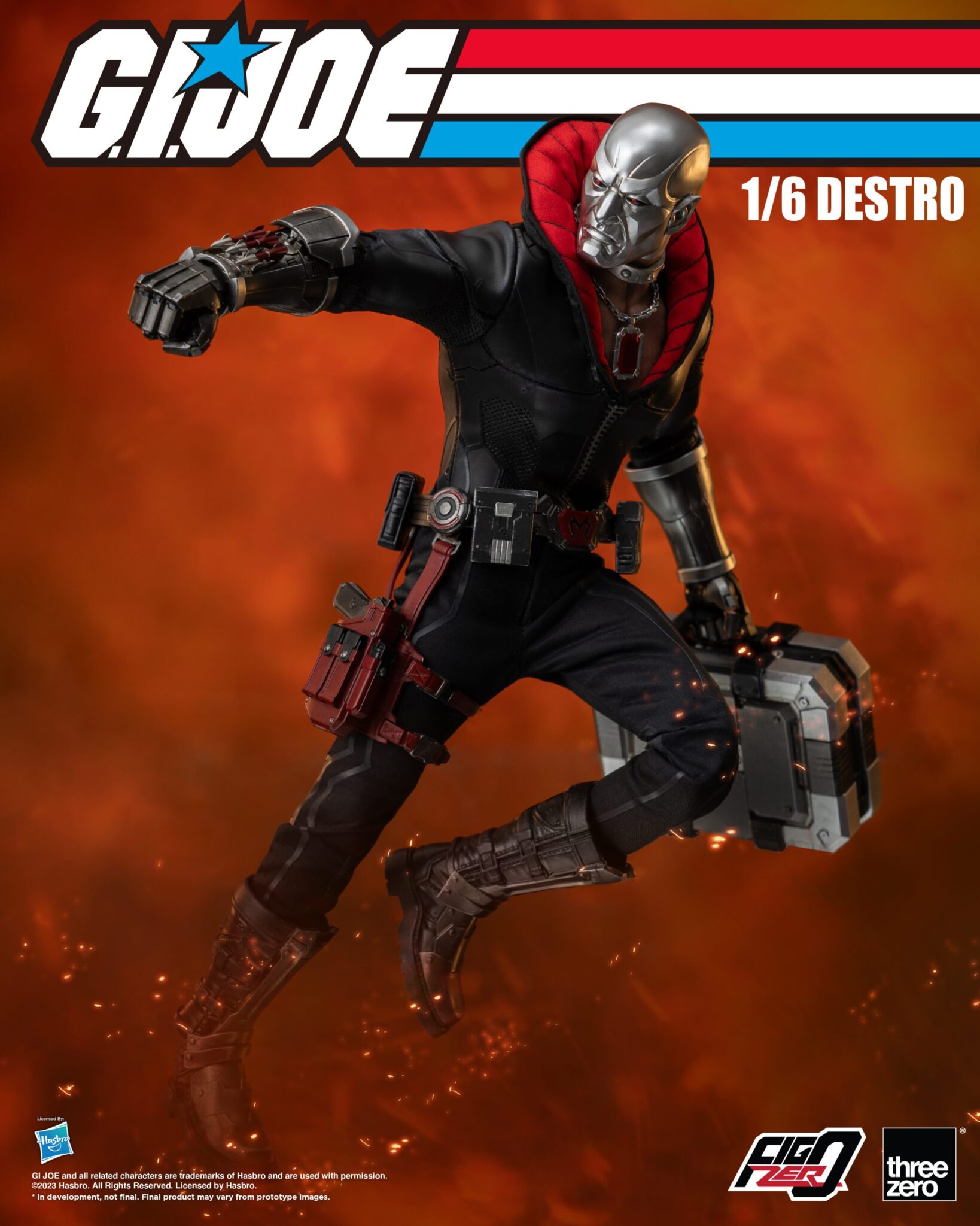 Threezero FigZero G.I.Joe Destro 1/6 Scale Figure – Kapow Toys