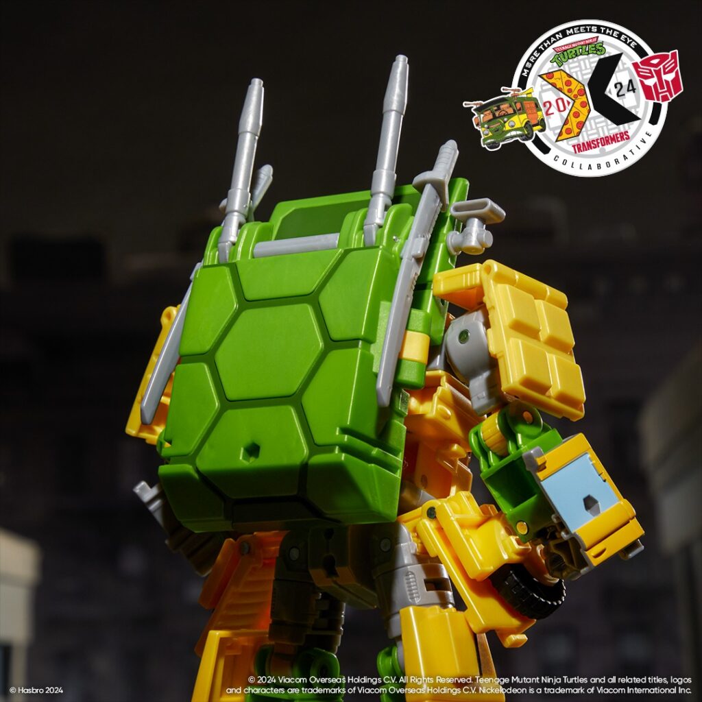 Transformers X Teenage Mutant Ninja Turtles Party Wagon Crossover ...