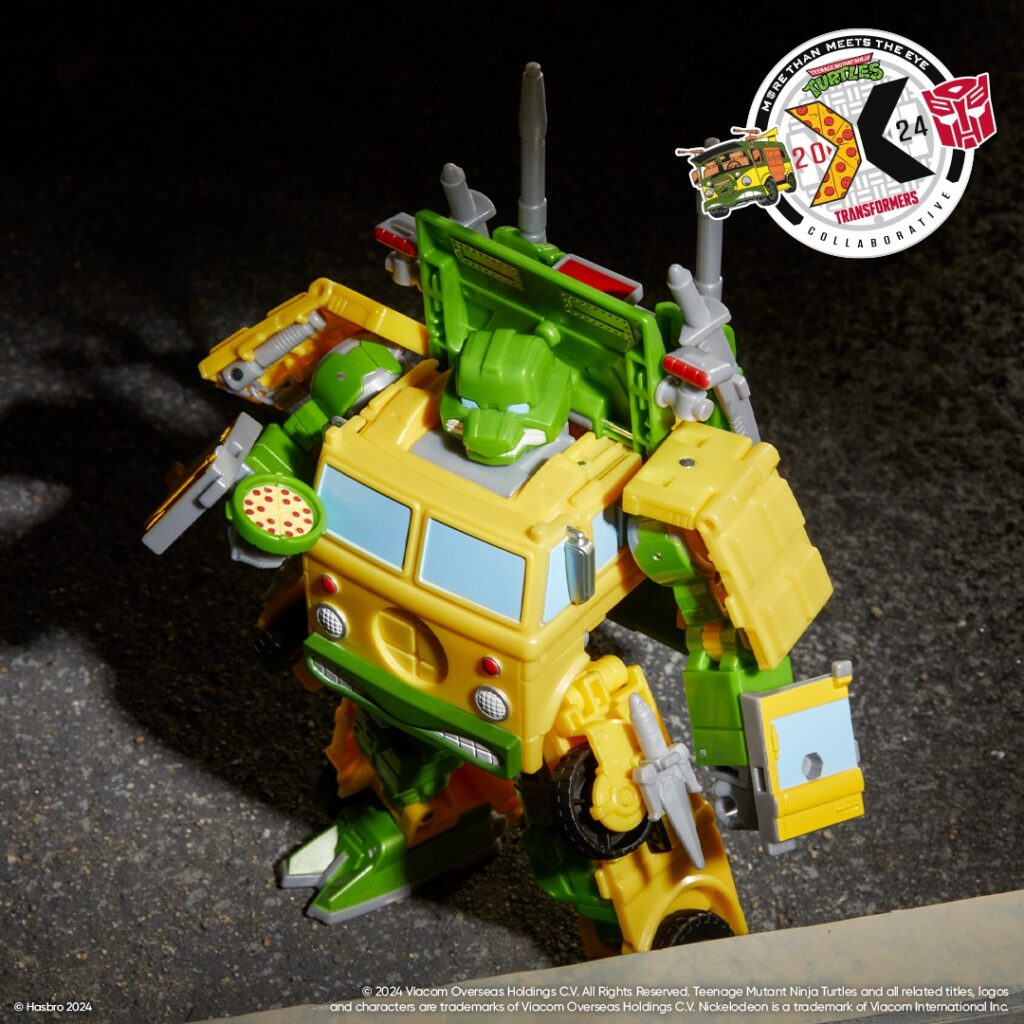 Transformers X Teenage Mutant Ninja Turtles Party Wagon Crossover ...