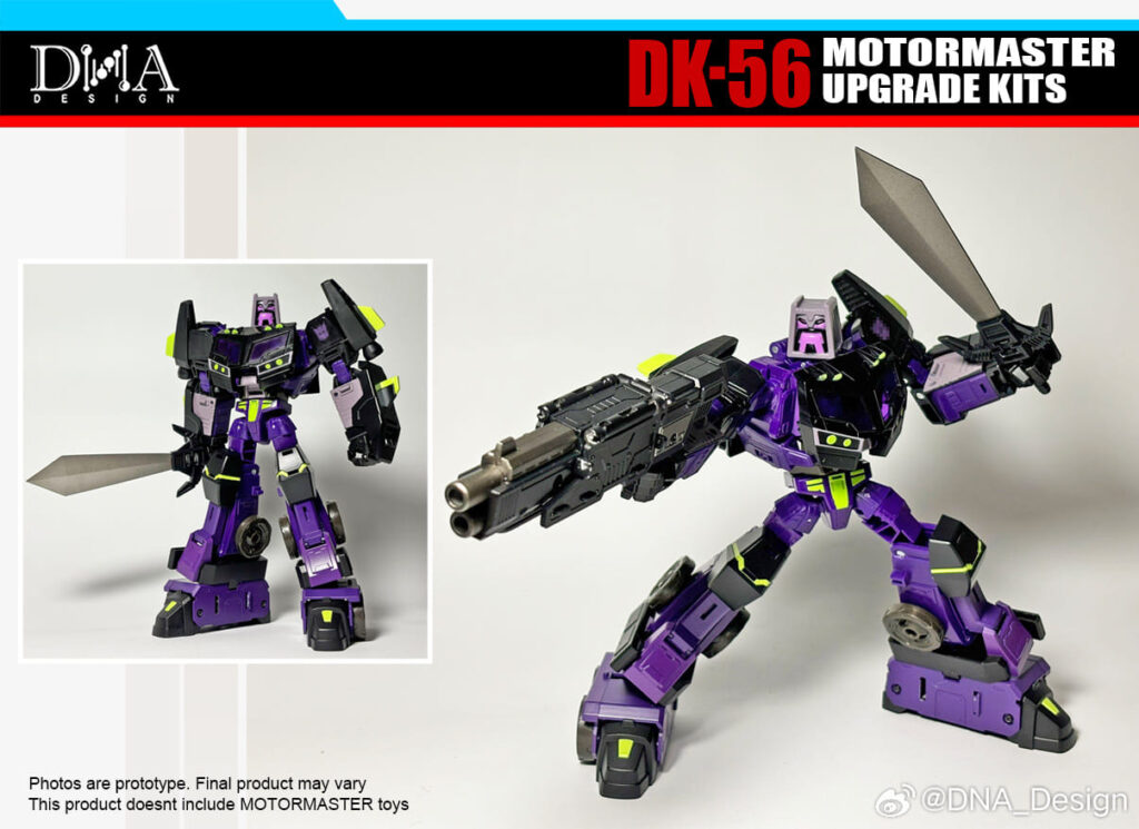 DNA Design DK-56 Upgrade Kit ( Motormaster ) – Kapow Toys