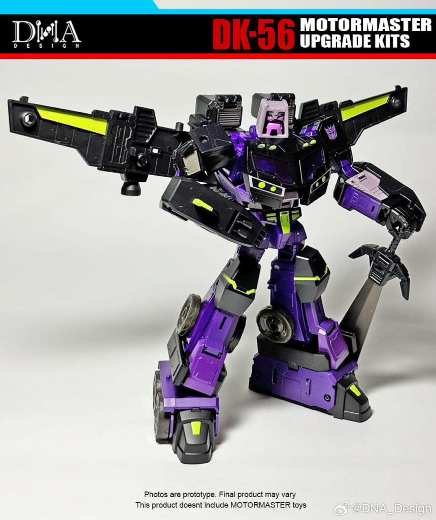 DNA Design DK-56 Upgrade Kit ( Motormaster ) – Kapow Toys
