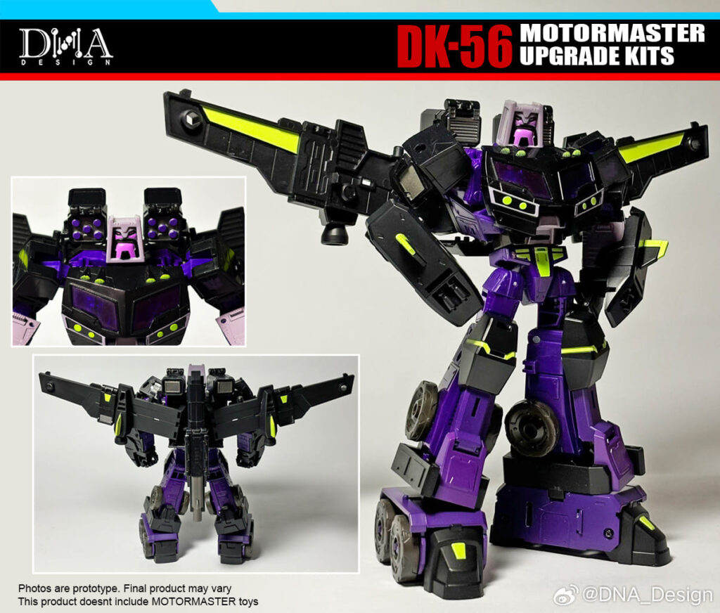 DNA Design DK-56 Upgrade Kit ( Motormaster ) – Kapow Toys