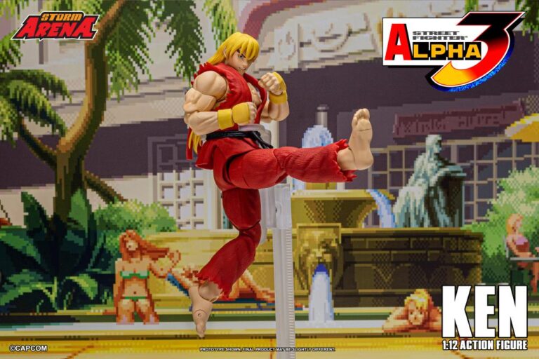 Storm Arena Street Fighter Alpha 3 Ken Action Figure – Kapow Toys