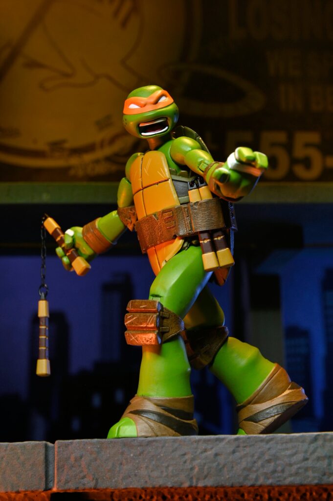 NECA Teenage Mutant Ninja Turtles 2012 Michelangelo ( Nicktoons ...