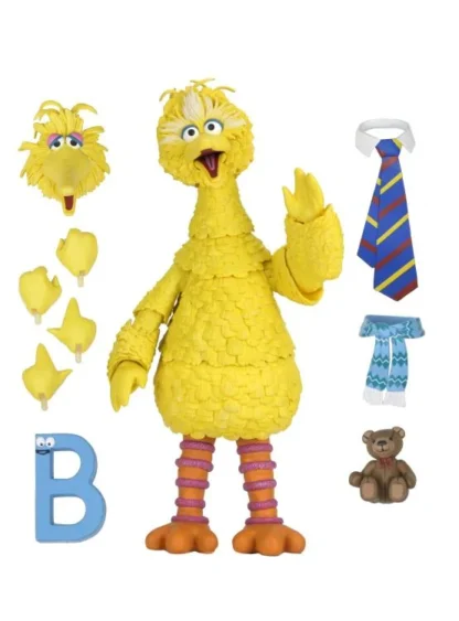 NECA Sesame Street Ultimate Big Bird Action Figure – Kapow Toys