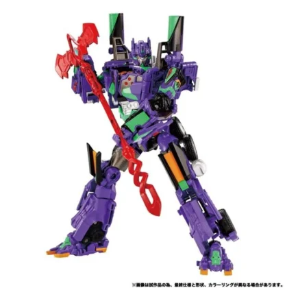 Transformers X Evangelion Synergenex Evangelion Prime Unit-01 Action ...