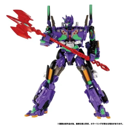 Transformers X Evangelion Synergenex Evangelion Prime Unit-01 Action ...